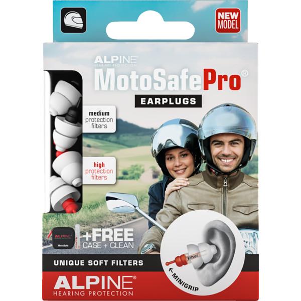 ALPINE HEARING プロテクション レース用耳栓 MOTOSAFE PRO SINGLE周囲から切り離されたように感じさせずに有害な騒音を抑制します革新的なAlpineAcousticFiltersにより、他の交通、ナビゲーション...