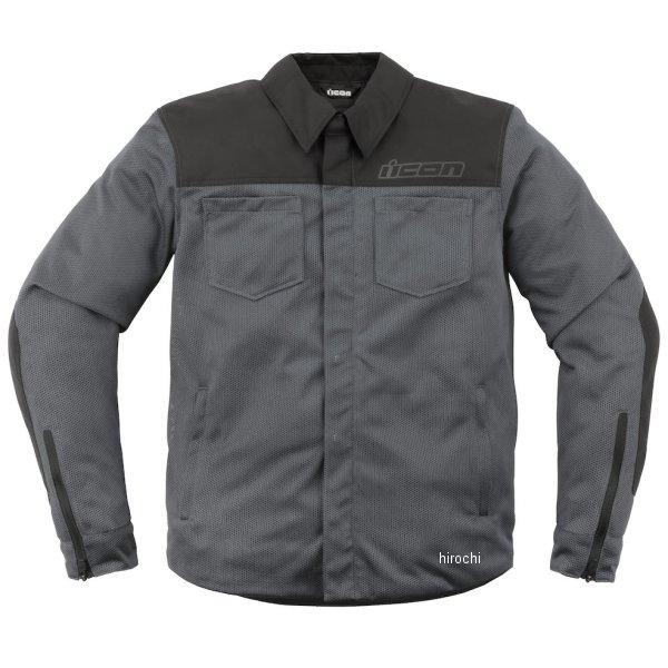 アイコン ICON 春夏モデル ジャケット UPSTATE MESHサイズ:2XLカラー:グレー・ICON RELAX FIT・胸部、手首ベンチレーション・400Dポリエステル、Iron Weave生地・CE認証 D3O Viper1 Ba...