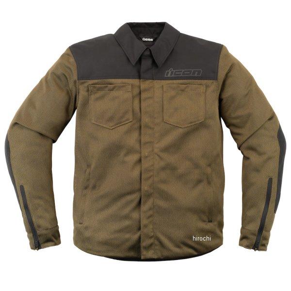 アイコン ICON 春夏モデル ジャケット UPSTATE MESHサイズ:Sカラー:グリーン・ICON RELAX FIT・胸部、手首ベンチレーション・400Dポリエステル、Iron Weave生地・CE認証 D3O Viper1 Bac...