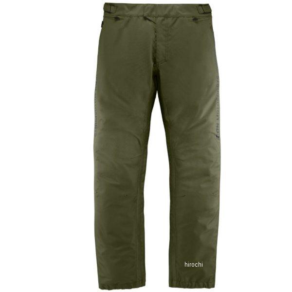 アイコン ICON 春夏モデル パンツ PANT PDX3 CEサイズ:2XLカラー:オリーブ・ICONオーバーパンツ・Hycor透湿防水生地・300Dポリエステル生地で補強・リフレクター・脱着可能D3Oプロテクター装備(膝)EN 1621...
