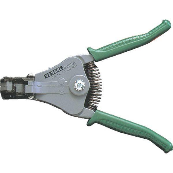 ・線を傷めずワンタッチで被覆をはぎ取ることができ、便利で能率的です。・1回の操作で完璧にすばやく被覆をはぎとることができます。・テレビ、ラジオ、その他の電気器具、電気工事、自動車の電気回路、電信電話機の配線など多用途に使えます。・ビニール線...