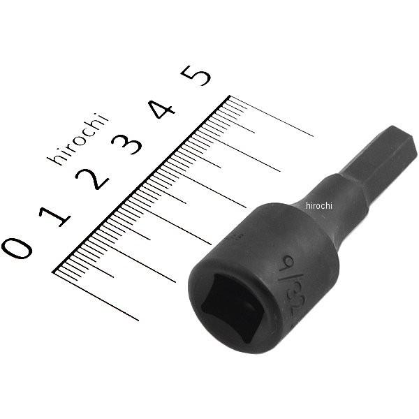 3012A.52-9/32 3/8インチ sq. ヘックスビットソケット 全長52mm 9/32インチ3012A-52-9-32-KKヤフー JP店