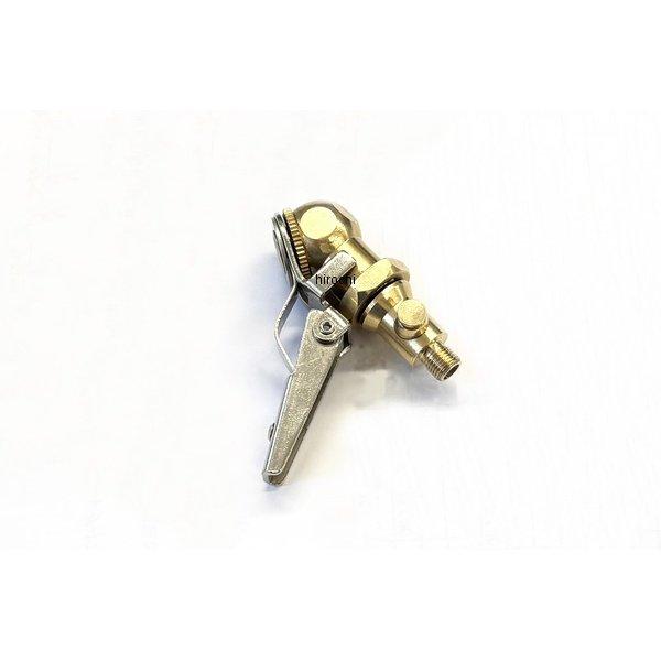 キジマ スマートエアーポンプ クイックコネクトアダプタ リリースバルブ付エアバルブへの脱着を簡単にするクイックコネクトアダプターにリリースバルブ(エア抜き)付きが登場！林道ツーリングやダートでの走行時など急ぎでエアを抜く作業時に簡単にエア抜...