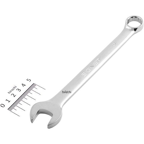 シグネット 17mm コンビネーションレンチ・サイズ(mm)：17・メガネ部幅(D1；mm)：26.8・スパナ部幅(b2；mm)：35.0・全長(L；mm)：225・メガネ部厚み(A1；mm)：10.8・スパナ部厚み(t2；mm)：7.0・...