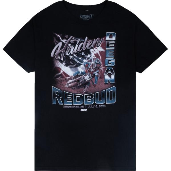 ディーガンアパレル Deegan Apparel Tシャツ レッド BUD ブラック XL3030-24453DMTSS4012BLKXLヤフー JP店