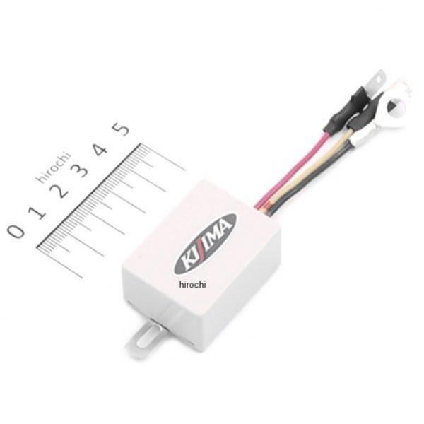 キジマ ICウインカーリレー品番:219-3030、219-3031対応サイズ:30mmｘ40mmｘ20mm6-12V 50Ｗ迄の直流回路、2極・3極式対応LEDバルブから通常のバルブまで使用可能なマルチリレー。ウインカー用のインジケーター...