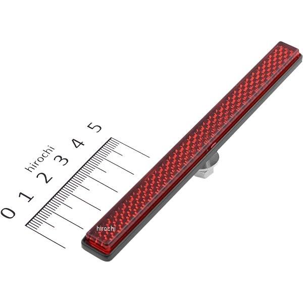 キジマ リフレクター スリム4 Eマーク付です。汎用ネジ固定式サイズ：縦：12.5mm X 横：123mm X 奥行：7mm反射部：縦9.8mm X 横：120mm305-2149305-2149ヤフー JP店