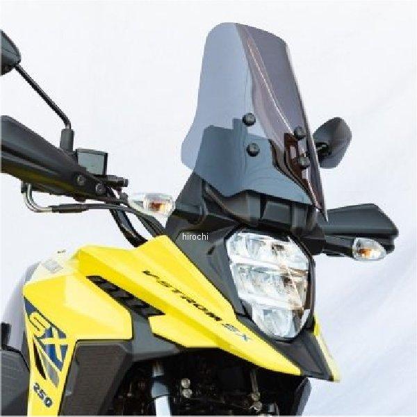 キジマ スクリーンキット2 スモーク 23年- V-STROM250SX23年- スズキ V-STROM250SXマウントバー付きで販売していたスクリーンＫＩＴで要望が多かったスクリーンのみのＫＩＴを設定！純正よりもスリムに、また色をスモー...