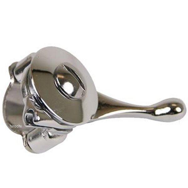 GOODS グッズ ボールエンドチョークレバー汎用カラー:クローム材質:スチールサイズ:中心からレバー端まで:55mm内容物:本体×1【仕様説明】7/8インチ(22.2mmハンドル用チョークレバー。アイデア次第でデコンプにも。AMALと同デ...