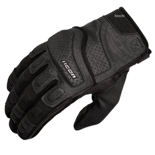 アイコン ICON 春夏モデル グローブ レディース SUPERDUTY3サイズ:2XLカラー:ブラック・Ax Laredo生地・ストレッチメッシュ、ネオプレーン使用・ナックルにD3Oプロテクター・CE安全規格 EN13594；2015 L...
