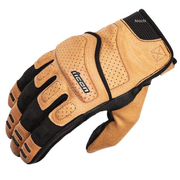 アイコン ICON 春夏モデル グローブ レディース SUPERDUTY3サイズ:Mカラー:タン・Ax Laredo生地・ストレッチメッシュ、ネオプレーン使用・ナックルにD3Oプロテクター・CE安全規格 EN13594；2015 Level...