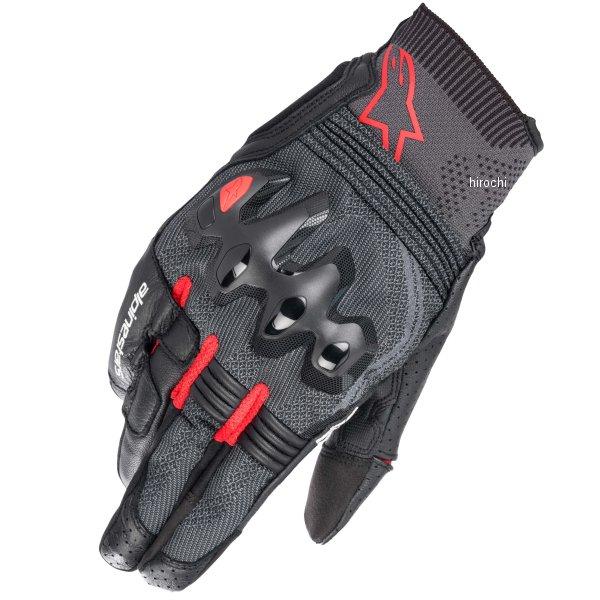 アルパインスターズ MORPH SPORT グローブカラー:ブラック/ブライトレッド通常多くの生地の縫い合わせを必要とするグローブに新開発の織加工【TECHWAVE】により、縫い合わせ部を低減。縫目からの裂けに対して安全性を向上。その他2種...