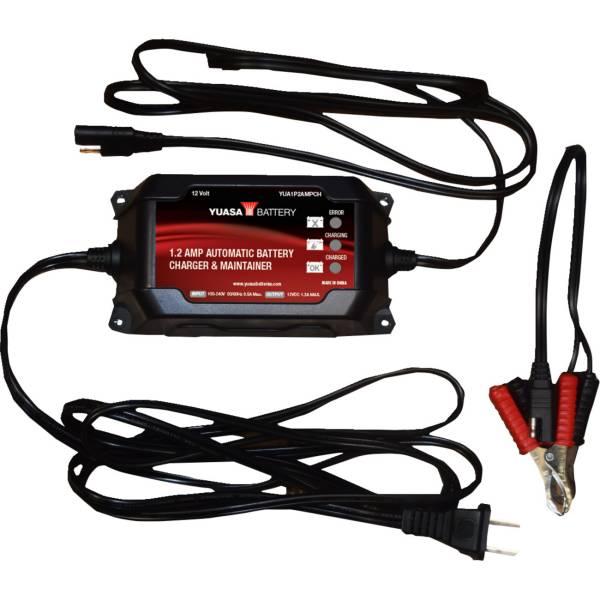 ユアサ バッテリーチェージャー＆メンテナー12V 1.2A チャージャー＆メンテナー充電時バッテリーがピーク電圧に達すると自動的にメンテナンスモードに切り替わります。鉛バッテリー、AGMバッテリー、ゲルバッテリーに使用可能。リチウムバッテリ...