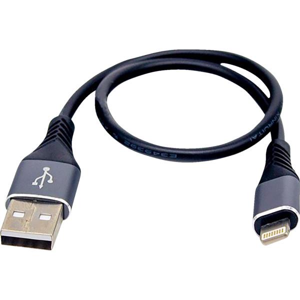 RidePower USB充電ケーブル12インチ / 30 CMカラー/仕上げ ブラック/グレー3807-0714RPUSBLHT12ヤフー JP店