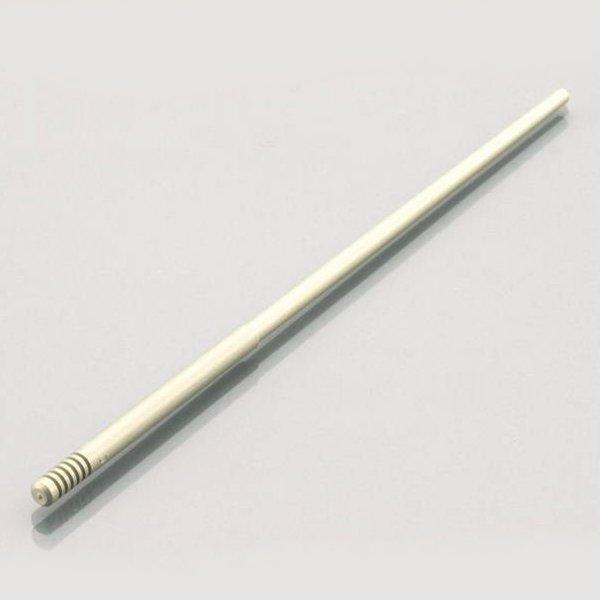 ジェットニードルです。ミクニ TMR φ28/32キャブレターミクニ TDMR φ32キャブレターに適合スロットル開度1/4から半開まで作用するセッティングパーツです。クリップ位置の調整でもセッティングが出ない場合に有効です。テーパー角(形...