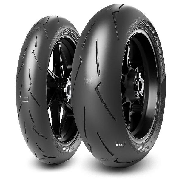 ピレリ PIRELLI ディアブロ SUPERコルサ V4 180/60R17M/CTL 75VV4 SC3 リアリム径：17インチ用途：リアタイヤ幅：180偏平率：60最高峰のレースレプリカ装備が更にバージョンアップWSBKの経験と技術を...