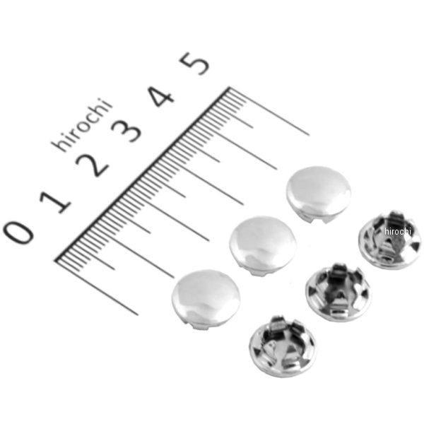 クリアキン Kuryakyn エンドプラグ アレンボルト用 3/8インチ(9.5mm) (6個セット)・サビのダメージから保護しながら、アレンヘッドに美しい外観を与えます。・クローム仕上げ。418891-TR8120ヤフー JP店