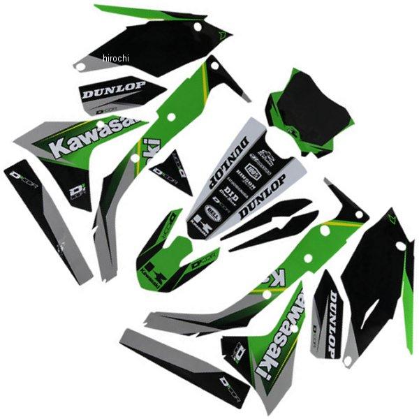 4302-6112 20-20-233 Dcor Visuals グラフィックキット COR9 KAW17年-20年 カワサキ KXF 250高品質ステッカーハイタック粘着剤UVコーティング4302-611220-20-233ヤフー JP店