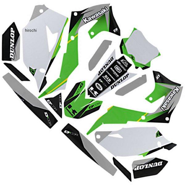 4302-6114 20-20-462 Dcor Visuals グラフィックキット COR9 KAW23年 カワサキ KX45022年 カワサキ KX 450 F19年-21年 カワサキ KX450F高品質ステッカーハイタック粘着剤UVコ...