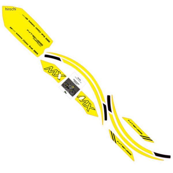 4302-6274 10-80-100-YL Dcor Visuals TAZER グラフィックキット YELLOW21年 Intense Tazer MX Expert21年 Intense Tazer MX Pro高品質ステッカーハイタ...