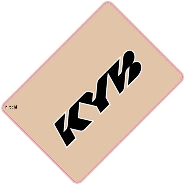 D'cor Visuals アッパーフォークデカールKYBロゴカラー:黒 12ミルの透明ビニールグロスフィニッシュ高強度粘着剤4320-229340-80-103ヤフー JP店