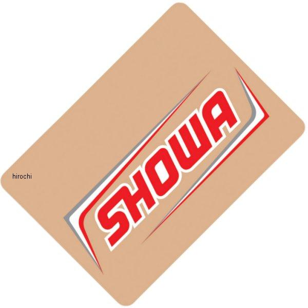 D'cor Visuals アッパーフォークデカールSHOWAロゴカラー:赤/白 12ミルの透明ビニールグロスフィニッシュ高強度粘着剤4320-229540-80-115ヤフー JP店
