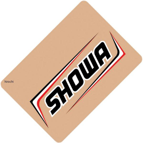 D'cor Visuals アッパーフォークデカールSHOWAロゴカラー:黒/白 12ミルの透明ビニールグロスフィニッシュ高強度粘着剤4320-229640-80-116ヤフー JP店