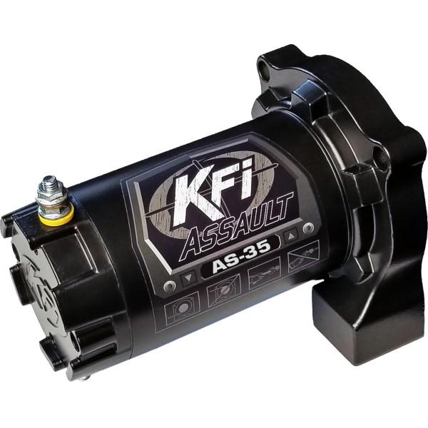 Kfi Products WINCH MOTOR ASSY 3500LB ASSAULTシールをアップグレードした交換用アサルトモーター素早く簡単にインストールできますステッカー付き4505-1165MOTOR-AS35ヤフー JP店