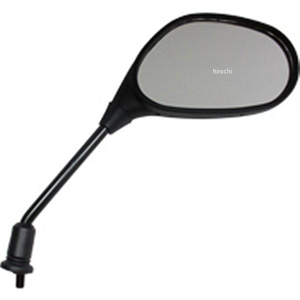 NTB ミラー 楕円型サイズ:8mm逆ネジ 右側カラー:黒1個売り【仕様説明】転倒などで損傷しやすく安全面で欠かせないパーツです。ヨーロッパ規格認証の、ゆがみがない鮮明度の高いNTBミラーを 自信を持ってお奨め致します。4510422980...