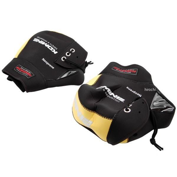 コミネ KOMINE 秋冬モデル ネオプレンハンドルウォーマーサイズ:フリーカラー:ブラック/イエロー素材:ネオプレン【仕様説明】ベストセラーのハンドルウォーマー。ポップなスタイルとお手軽な価格、そして十分な保温性の大ヒット商品です。【機能...