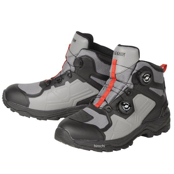 フラッグシップ FLAGSHIP フィールドライドシューズサイズ:26.5cmカラー:グレー素材:人工皮革(マイクロファイバー) / ナイロン（PUコーティング) / ヴォクサーム / SPINONシステム透湿防水フィルム［ヴォクサーム］を...