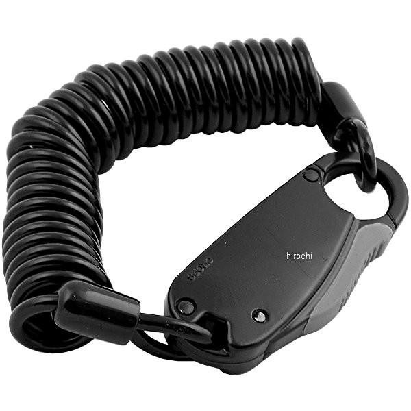 クロップス CROPS Q3 コイルケーブルロック全長：180cm・3Φコイルケーブルを採用持ち運びにも便利なコンパクトモデル・これ一本で広範囲をロックすることが可能・薄いヘッドデザインはシートレールにも通すことができます・ワイヤーは車体に...