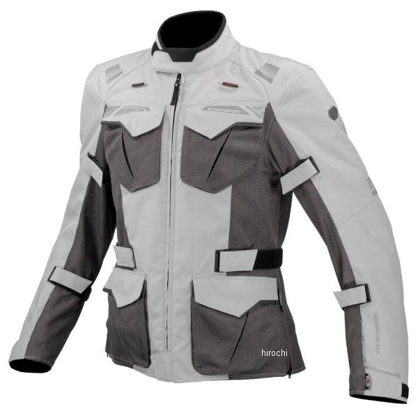 コミネ KOMINE 春夏モデル プロテクト メッシュアドベンチャージャケットサイズ:Sカラー:ライトグレー標準装備プロテクター:肩・肘・背・胸【素材】ポリエステル【仕様説明】アドベンチャーバイクに最適なロング丈メッシュジャケット第2弾。C...