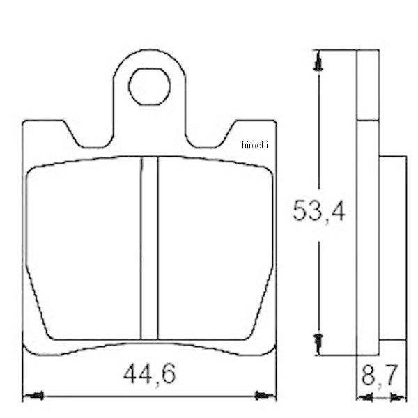 403-AGPA021-OR アコサット ACCOSSATO  ブレーキパッド AGPA2111年 ヤマハ XV1900 A 13年-19年 ヤマハ FJR1300A 06年-12年 ヤマハ FJR1300ABS 16年-19年 ヤマハ F...