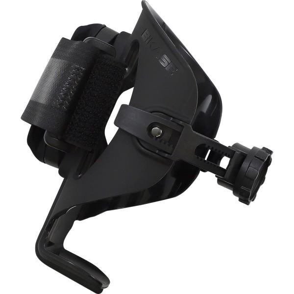 ウォーターボトルゲージカラー:ブラック・ケージは2-1/4"" x 4-3/4 ""のボトルにフィットし、ストラップは3-1/4 ""までのフレームに対応しています。・ストラップはEPDMラバーインサートとコーティングされたストラップでボト...