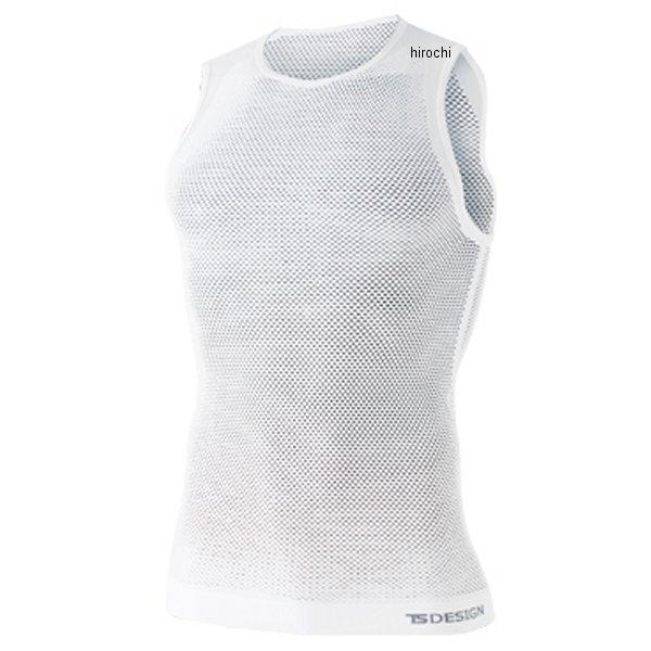 TSデザイン TS DRY ノースリーブサイズ:フリーカラー:ホワイト素材:ポリプロピレン55％、ナイロン35％、ポリウレタン10％「肌に水分を残さない」だから汗や雨でぬれても衣服がカラダにはりつかない。49403758023588040ヤ...