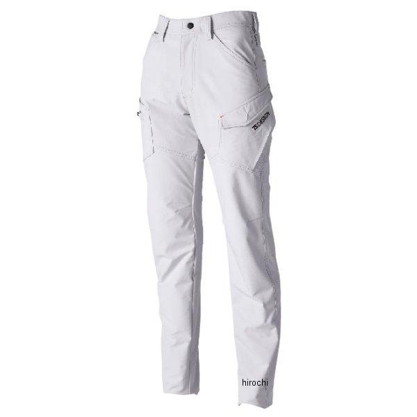 TSデザイン TS 4D エコダブルクロスレディースカーゴパンツサイズ:Sカラー:シルバーグレー素材:TS4Dエコダブルクロス 導電繊維混入(複合繊維(ポリエステル)80％、ポリエステル20％)JIS T8118 規格適合の「静電気帯電防止...