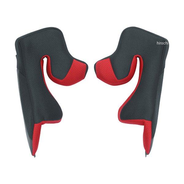 オージーケーカブト OGK KABUTO  FS23 チークパッドセット ブラックレッド 20mmOPサイズサイズ：20mmOPカラー：ブラックレッド※全てのサイズで互換性があります。49660946432254966094643225ヤフ...