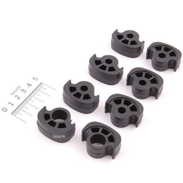 クリアキン Kuryakyn 補修 ラバーパット ISO スモール フットペグ用 (8ピース) 8000用497129-TR8009ヤフー JP店