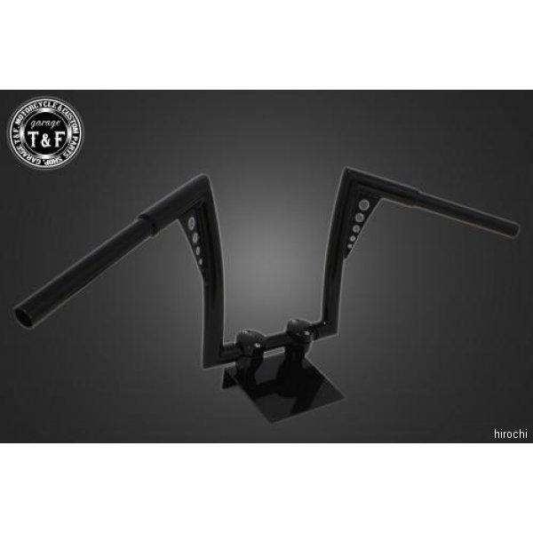 ガレージT＆F 極太バットマンハンドル・スチール製。ブラック仕上。・1インチ用(25.4mm)。・幅:約830mm。・高さ:12インチ(304.8mm)。・ポスト取り付け部:約160mm。・グリップ取り付け部:約200mm。・太い部分:1-...