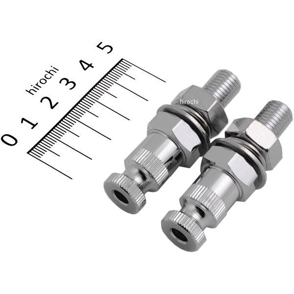 ウインカーステーです。汎用(キット内容)・2個1セットカラー:メッキウインカーステーサイズ:10mm x 30mm材質:スチール製512-1101030ヤフー JP店