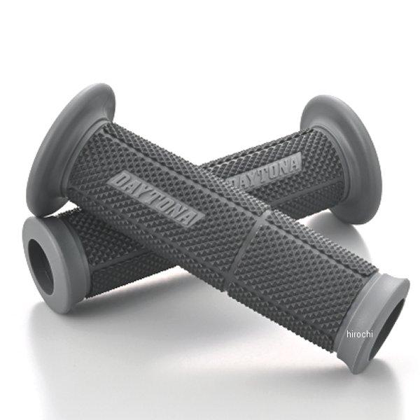 DAYTONA デイトナ バイク グリップ ハンドル径φ22.2用 123mm エンド貫通 グリッピーグリップ GG-D-DUALーBASE2 ブラック/グレーサイズ：φ22.2ハンドル用グリップカラー：ブラック/グレーグリップ長:123m...