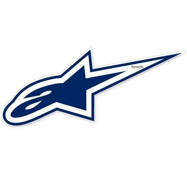 アルパインスターズ A STAR ステッカーサイズ:L(W17.5cm×H7cm)カラー:ホワイト/ブルー663504-12663504-12ヤフー JP店