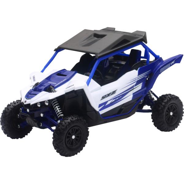 ニューレイ New Ray ミニ ヤマハ YXZ1000R ATVカラー/仕上げ ブルー / ブラック / ホワイト素材 プラスチック / ダイキャストスケール 1:18 スケール7001-007857813Aヤフー JP店