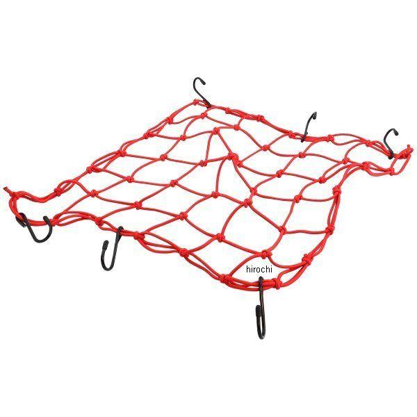 レジネット レッドです。汎用・カラー:レッド・サイズ:400mm×400mm(6×6マス)・大人気のレジネットにレッドとブルーのカラーバリエーション追加です。・廉価版のツーリングネットです。・大きなマス目、固定式金具フック(6箇所）、・簡素...