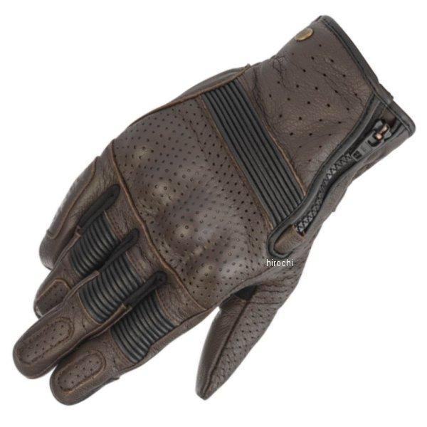 アルパインスターズ RAYBURN V2 レザーグローブ 810カラー:タバコブラウンLサイズ快適性とパフォーマンスを両立するプレミアムレザー構造。使い込むほどに手になじみ、味が出る本革仕様。カジュアルな見た目。ハードインナーナックルプロテ...