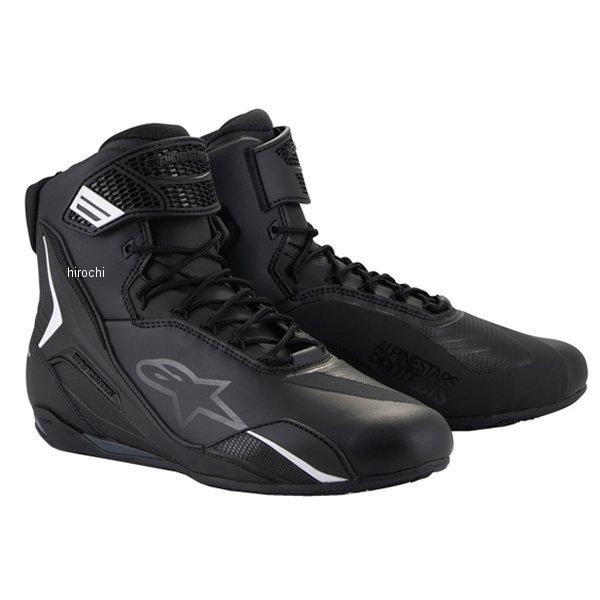 アルパインスターズ 春夏モデル シューズ FASTER-4 SHOESサイズ:9.5カラー:10 ブラック・先進的なマイクロファイバーとシームレスな熱溶着パネルで構成されたメインアッパー素材が、革新的でテクニカルなロードライディングシューズ...