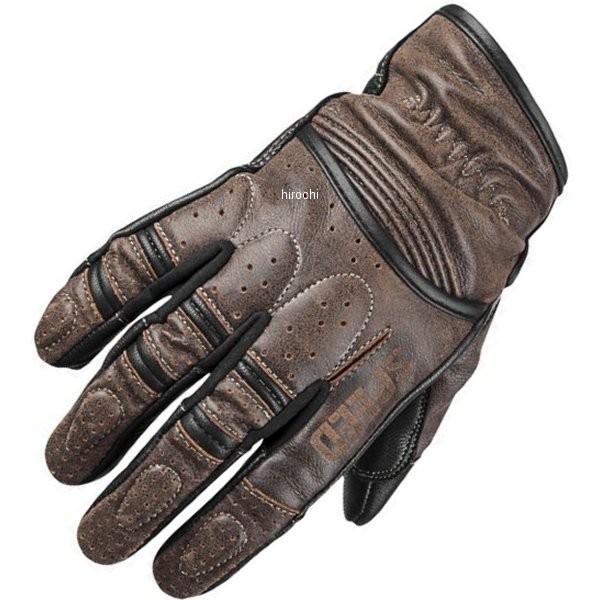 Speed and Strength スピードアンドストレングス レザーグローブ Rust and Redemption ブラウン Sサイズ・ヒンジナックル。・負荷の掛かる手の平に補強加工。・手首幅調整可能。・フィット性を高める湾曲カット設...