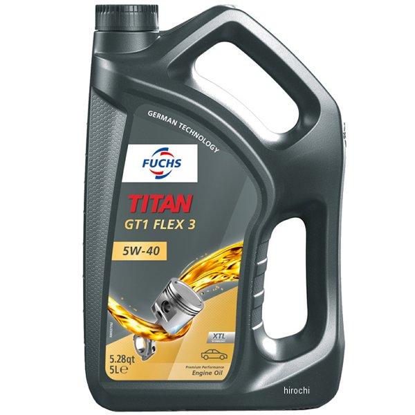 フックス FUCHS エンジンオイル TITAN GT1 FLEX 3容量:5L粘度:5W-40【承認】BMW LONGLIFE-04MB-APPROVAL 226.5/229.31/229.51/229.52PORSCHE C40RENA...
