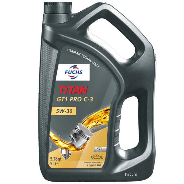 フックス FUCHS エンジンオイル TITAN GT1 PRO C-3容量:5L粘度:5W-30【承認】BMW LONGLIFE-04 MB-APPROVAL 229.51PORSCHE C30 VW 504 00/507 00【規格】A...